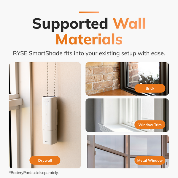 RYSE - Smart Shades for Window – Motorize & Control with Ease